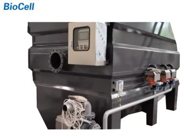 China Nickel Plated Rotary Disc Filter 3.1KW 8 Pcs Sludge Dewatering Wastewater Treatment for sale