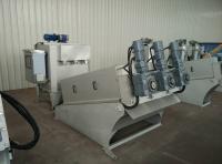 China Socket Pan Head Sludge Dewatering Machine 8.2KW Belt Press For Sludge Dewatering for sale