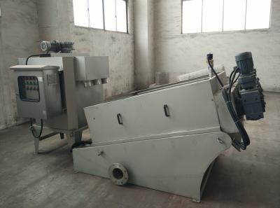 China Volute Sludge Dewatering Machine 480kgH DS Capacity for Sewage Treatment for sale