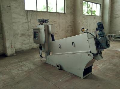 China SS316 Volute Sludge Dewatering Machine 0.12-13.6 m³/h Capacity for Livestock Waste for sale