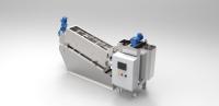 China 1.9KW Screw Press Sludge Dewatering Machine Socket Pan Head Volute Dehydrator for sale
