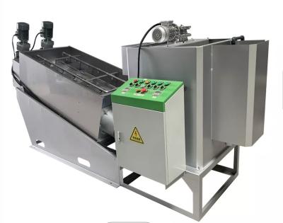 China 24kg/H Volute Dewatering Screw Press Machine SEW Motor for sale