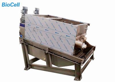 China Volute Sludge Dewatering Machine 6.7KW 24H Continuous Automatic Effluent Treatment Food Industry for sale