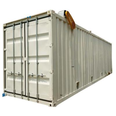 China Hospital MBBR Sewage Treatment Plant 12m Containerized Wastewater Disposal System 25-200 m3/d for sale