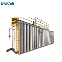 China 25m3/D MBBR Sewage Treatment Plant Compact Wastewater Treatment System 6m Length for sale