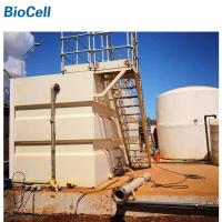 China 6m 2.2kw MBBR Moving Bed Biofilm Reactor Municipal Wastewater Treatment Tank 25-200 m3/day for sale