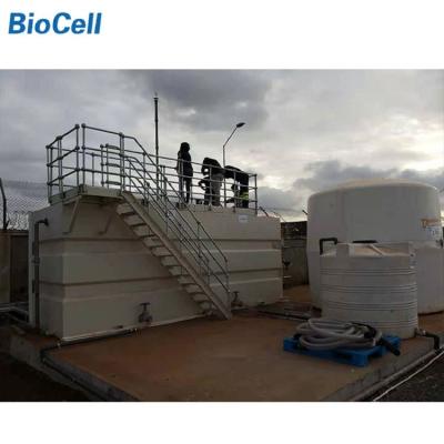 China 2.9m Containerized Mini STP Plant Mbbr For Water Treatment 100m3 Per Day for sale