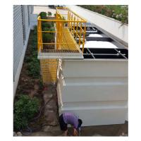 China 12M Fully Automatic Municipal MBBR Wastewater Treatment Plant System for sale