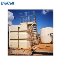 China 100 m3/d MBBR Sewage Treatment Plant Hospital Aquaculture Portable Wastewater Unit for sale