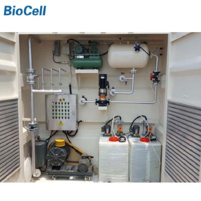 China Compact Mini STP Plant 12m x 2.4m x 2.9m MBBR Sewage Treatment 1-100 m3/day for sale