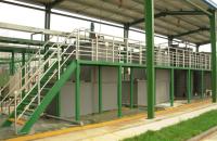 China 2.4m MBBR Domestic Sewage Treatment Plant Aeration Tank 25-200 m3/d Capacity for sale