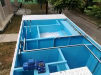 China 2.4m MBBR Domestic Sewage Treatment Plant Aeration Tank 25-200 m3/d Capacity for sale