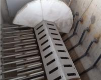 China Grey 2.9KW Rotary Disc Filter 4 Pcs Sludge Screw Press Dewatering Equipment for sale