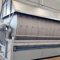 China 170kg/H Rotary Drum Vacuum Filter Sludge Dewatering Rotating Drum Filter for sale