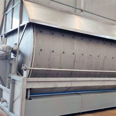 China 170kg/H Rotary Drum Vacuum Filter Sludge Dewatering Rotating Drum Filter for sale