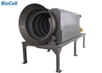 China 24m3/H 480kg/H Rotary Drum Filter SS304 Dewatering Screw Press Machine for sale