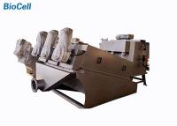 China Automatic Volute Sludge Dewatering Machine 6m3/H Stainless Steel Filter Press for sale