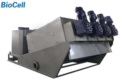 China 1.9KW SS304 Multi Disk Screw Press For Sedimentation Andactivated Sludge for sale