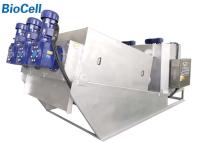 China 8.2KW 480kg/H Screw Filter Press Machine Filter Presses For Sludge Treatment for sale