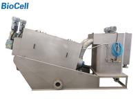 China SS304 3m3/H Screw Filter Press Machine For Industrial Wastewater Treatment Systems for sale