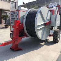 China Max Intermittent Tension 2x70kN 1x140kN 5km/H Hydraulic Puller Tensioner 1700mm for sale