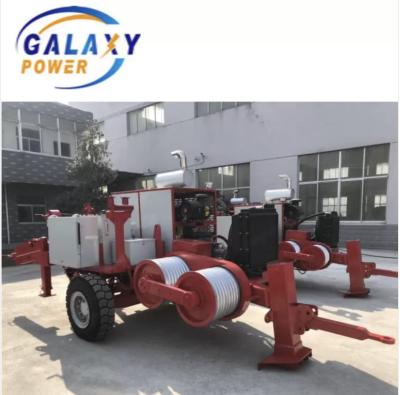 China 90kN 8 Ton Hydraulic Cable Tensioner ACCC Compatible Overhead Line Stringing Equipment for sale