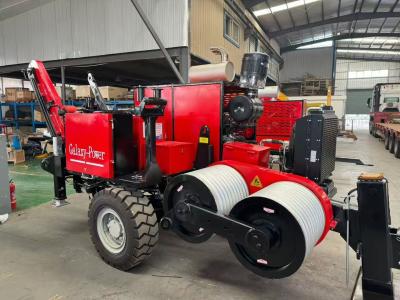 China 2x65kN 1x130kN Hydraulic Puller Tensioner 30 Tons For Industrial Cable Tensioning for sale