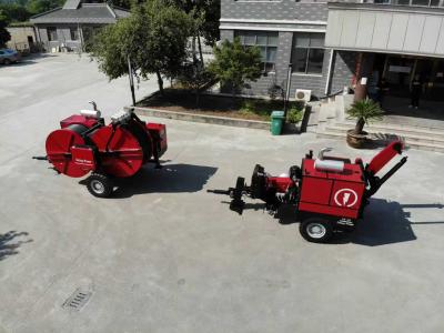 China 1700mm Bull Wheel Diameter Hydraulic Cable Puller For Max Reverse Pulling Force 2x60 1x120kN for sale