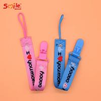 China Wholesale Environmental Protection Adjustable Appease Baby Pacifier Holder Clip for sale