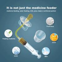 China Medicine Oral Feeding Syringe BPA Free Training Baby Eating Pacifier Feeder for sale