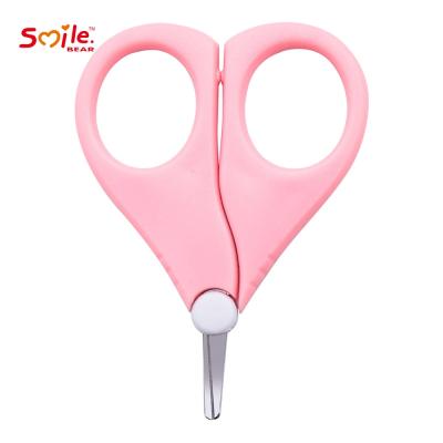 China Newborn Baby Convenient Daily Baby Nail Shell Shear Manicure Tool Baby Nail Scissors Safety Nail  Scissors Cutter for sale