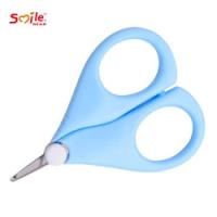 China Newborn Baby Convenient Daily Baby Nail Shell Shear Manicure Tool Baby Nail Scissors Safety Nail  Scissors Cutter for sale