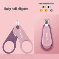 China Mini Stainless Steel Cute Cartoon Nail Clipper Anti-splash children's Kids Baby Nail toe Clipper for sale