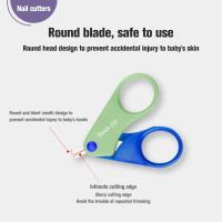 China Mini Stainless Steel Cute Cartoon Nail Clipper Anti-splash children's Kids Baby Nail toe Clipper for sale