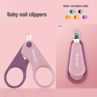 China Mini Stainless Steel Cute Cartoon Nail Clipper Anti-splash children's Kids Baby Nail toe Clipper for sale