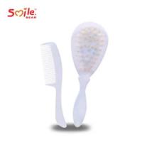 China Hot Selling Personalized Baby Brush And Comb Set BPA Free Cute Plastic Brush Set for sale