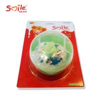 China Customized logo Baby Soft Face Body Powder Puff Sponge Box Container for sale
