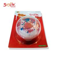 China Customized logo Baby Soft Face Body Powder Puff Sponge Box Container for sale