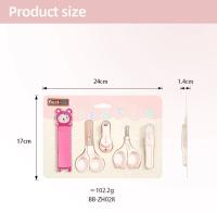 China Baby nail clipper cutter file care set grooming manicure kit for sale