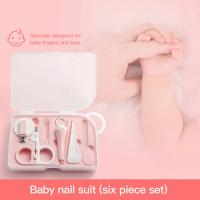 China 6 In 1 Infant Healthcare Kit Baby Brush And Comb Sets Manicure Brush for sale
