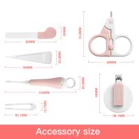 China 6 In 1 Infant Healthcare Kit Baby Brush And Comb Sets Manicure Brush for sale