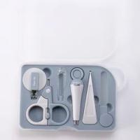 China 6 In 1 Infant Healthcare Kit Baby Brush And Comb Sets Manicure Brush for sale