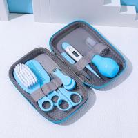 China Deluxe Infant Nail Kit Cutter Stainless Steel Baby Grooming Health Care Kit for sale