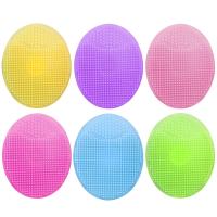 China Food Grade Silicone Multi-Purpose Cleaning Facial Baby Washing Loofah Body Scrubber Brush for sale