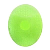 China Food Grade Silicone Multi-Purpose Cleaning Facial Baby Washing Loofah Body Scrubber Brush for sale