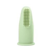 China Eco Friendly Soft Bristle Newborns Toddler Silicone Baby Tooth Brush for sale