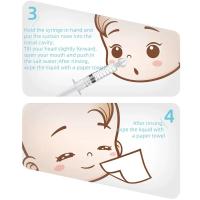 China 10ml Nasal Lavage Syringe Infant Nasal Irrigator PP Silicone Nose Aspirator for sale