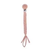 China BPA Free Baby Pacifier Chain Anti Dropping Chain Rope Food Grade Integrated Pacifier Clip for sale