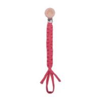 China BPA Free Baby Pacifier Chain Anti Dropping Chain Rope Food Grade Integrated Pacifier Clip for sale