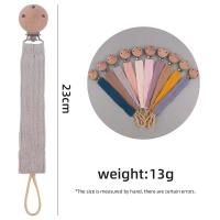 China Custom Eco Friendly Baby Baby Pacifier Holder Chain Case Dummy Clip Pacifier Clips for sale
